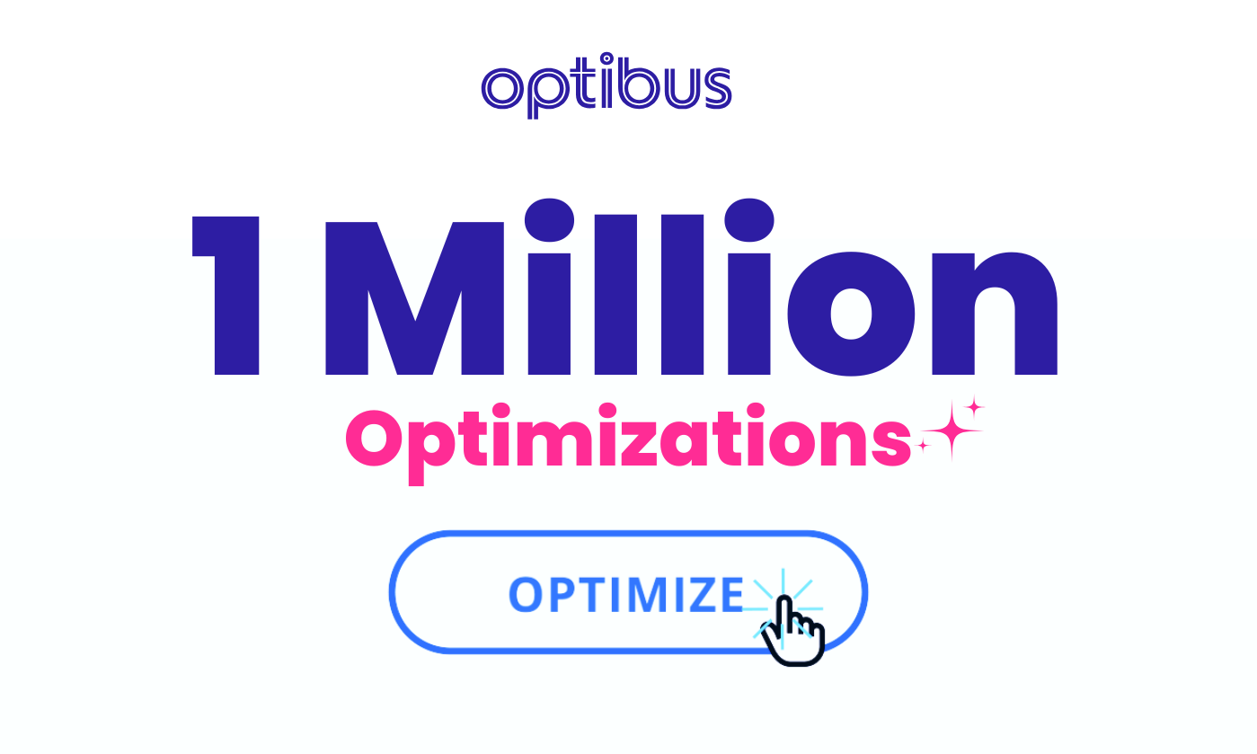 AI-Powered Public Transportation Gains Momentum as Optibus Platform hits One Million Optimizations